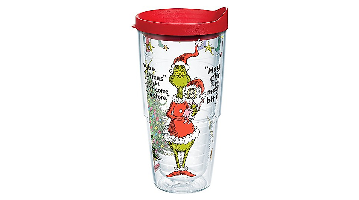 Tervis Grinch Tumbler: Holiday Insulated Cup, 24oz