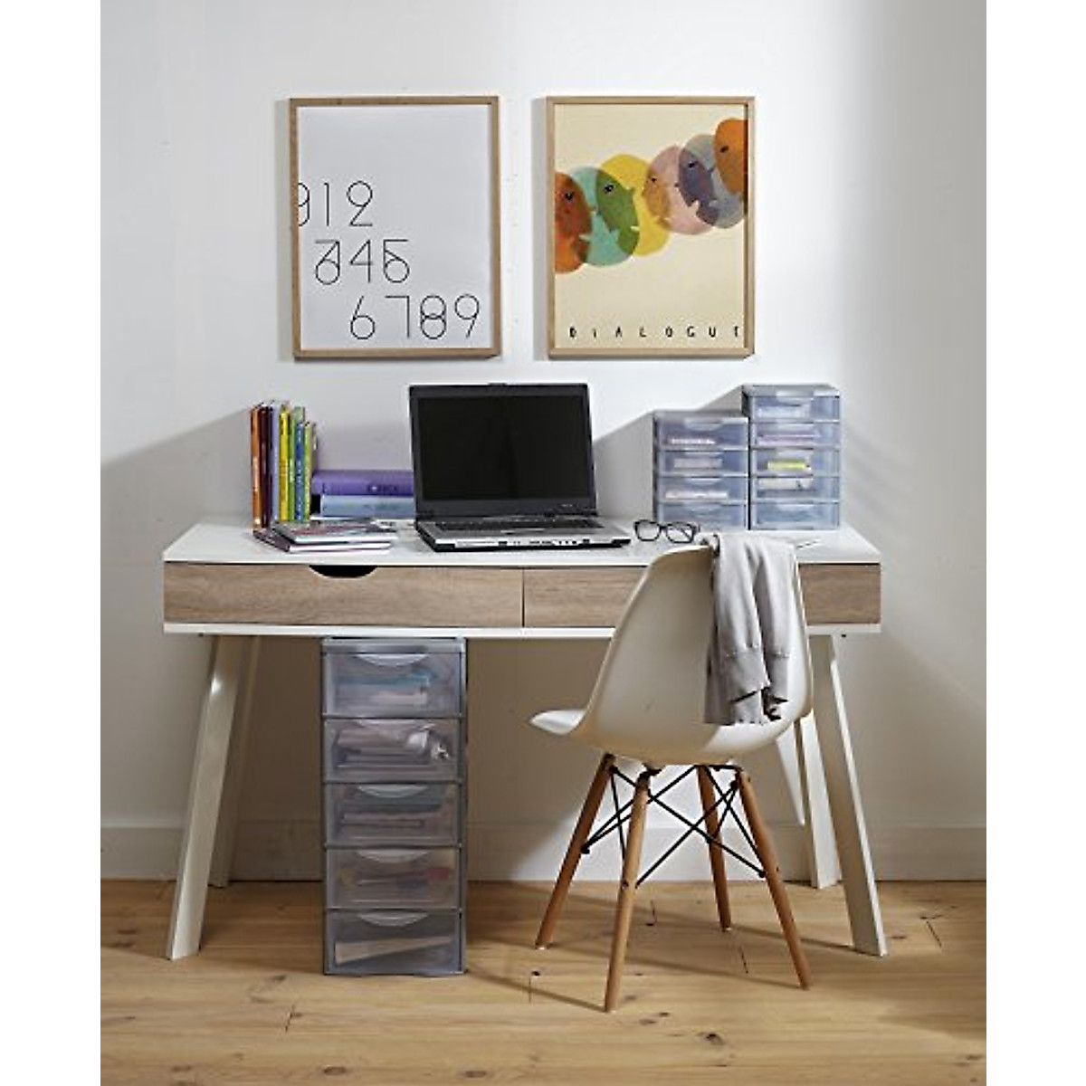 Sundis Orgamix Unit with Stop System Drawer and Ercgonomic Handle, Grey, A5/3