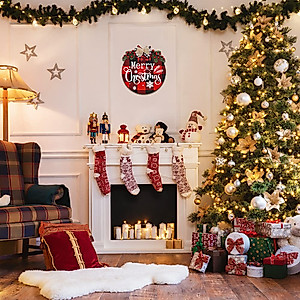 JOICEE 12PACK Wood Rounds for Crafts, 12 Inch Unfinished Wood Circles Discs for Door Hanger Sign Blank, Particle Board for Wreath Boards Crafts Painting and Christmas Halloween Decoration