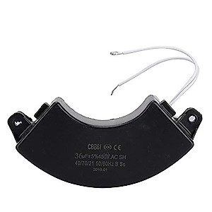 Generator Capacitor, CBB61 450V 36uf Dual Lead Gasoline Generator Capacitor 50/60Hz for Starting and Running Gasoline Generator