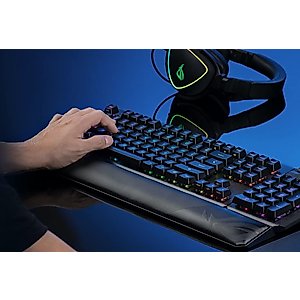 ASUS ROG Claymore II Wireless Modular Gaming Mechanical Keyboard (ROG RX Blue Switches, detachable numpad & wrist rest for TKL 80%/100%, Aura Sync, media controls, fast charge, USB 2.0 Passthrough)