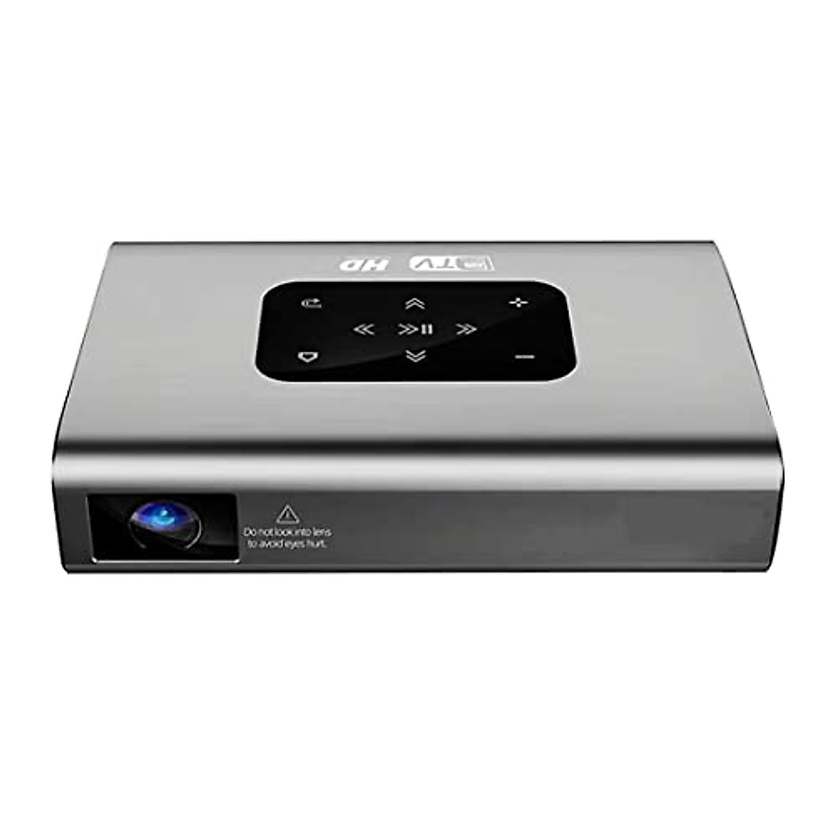 X5 Projector 4K, 15000 Lumens, ACE Picture Quality Enhancement Engine, MEMC Motion Compensation, HDR 10, Supports 3D/4K Input for Movies and Games, Built-in Speaker/Battery Portable Projector