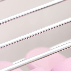 Rehomy 5-Tier Shoe Rack Organizer Sturdy Metal Pipes Shoe Shelf Storage Organizer Tower Stores 10 Pair of Shoes