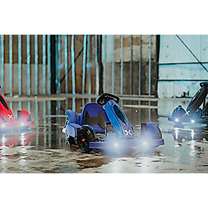 Hover-1 Formula Go Kart, 15MPH Top Speed, 15 Mile Range, 700W Brushless Motor, LED Display, 10" Pneumatic Tires Electric Go Kart, Certified & Tested - Safe for Kids, Teens, & Adults