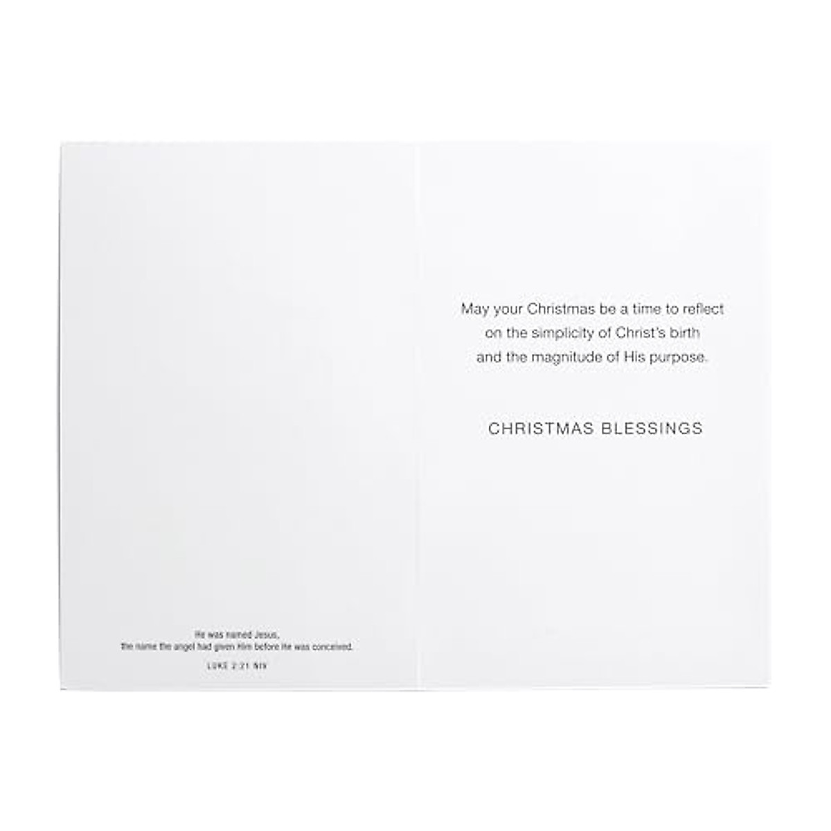 DaySpring - Simply Jesus - 60 Bulk Christmas Boxed Cards (J4794), Multi