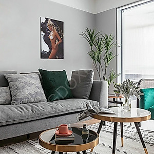 Famous Actress Bri Teresi Sexy Perfect Curve Bikini Swimsuit Art Poster (5) Canvas Poster Wall Art Decor Print Picture Paintings for Living Room Bedroom Decoration Frame-style 08x12inch(20x30cm)