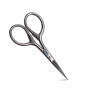 Hair Dough Beard Brush & Comb, Scissors Set for Men, Set Includes Soft Boar Bristle Brush, Bamboo Wide Tooth Comb, and Mustache Trimming Scissors, Straighten & Soften Your Beard