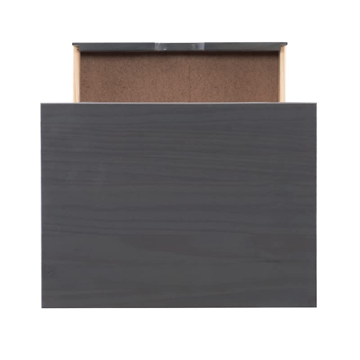 Linon Callie Multipurpose Six Drawer Dresser Wide Wood Rolling File Cabinet Storage Cart with Casters in Gray