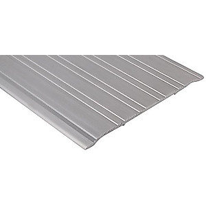 Pemko 085614 272A72 Saddle Threshold, Mill Finish Aluminum, 6" Width, 72" Length, Aluminum