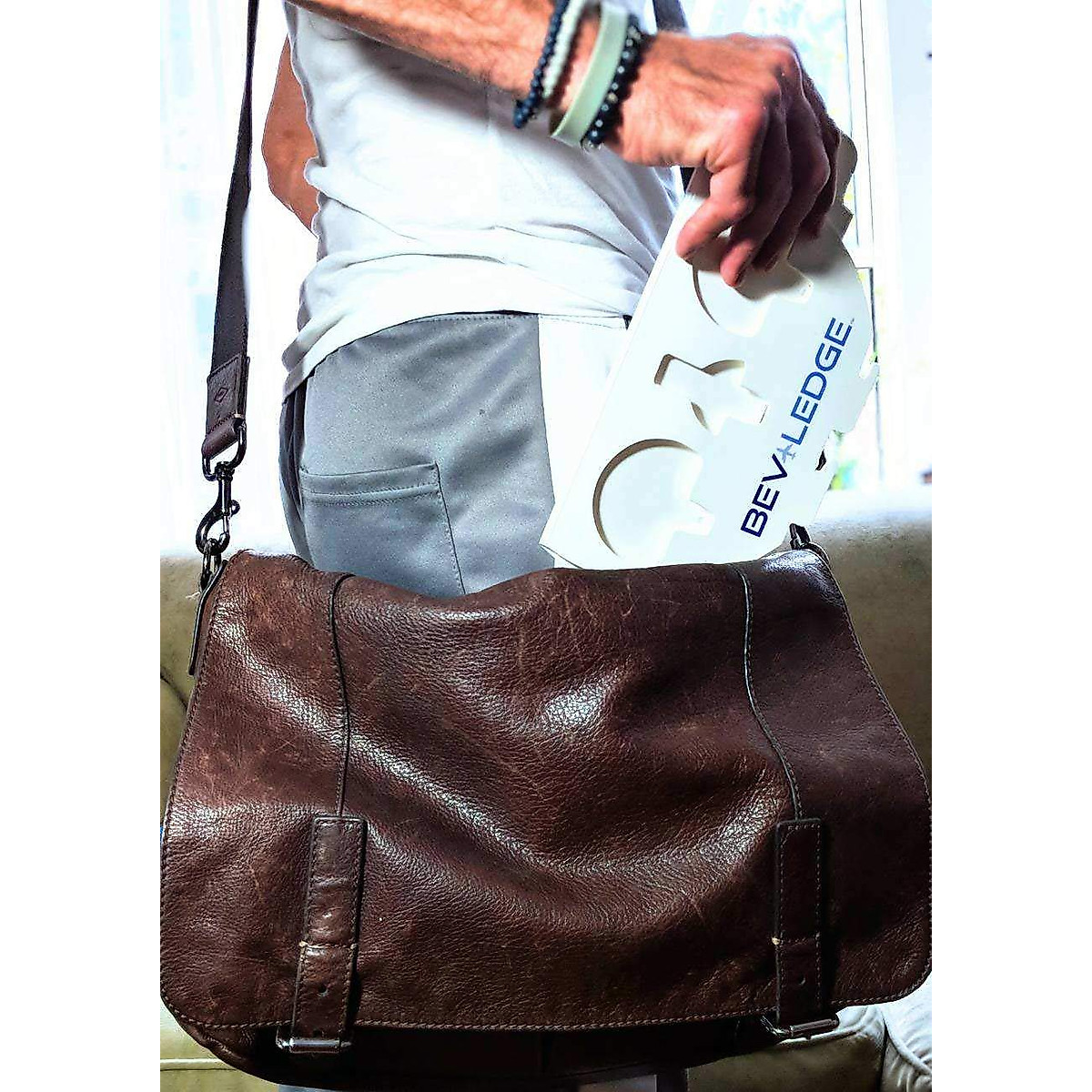 BEVLEDGE - Airplane window organization station - - One of the HOTTEST new travel accessories ! MAKES AN EXCELLENT GIFT FOR ANY TRAVELER!!