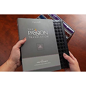 The Passion Translation New Testament (2020 Edition) Large Print Navy: With Psalms, Proverbs, and Song of Songs (Faux Leather) – A Perfect Gift for Confirmation, Holidays, and More