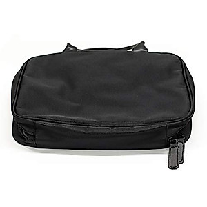 Dicksons Black Envelope Pocket Microfiber Fabric Bible Cover Case with Handles 2X-Large