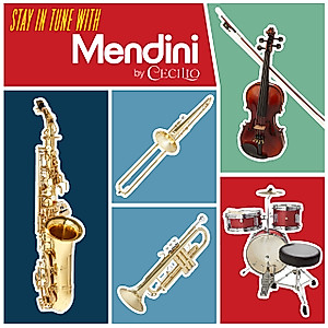 Mendini by Cecilio Kids Drum Set - Junior Kit w/ 4 Drums (Bass, Tom, Snare, Cymbal), Drumsticks, Drum Throne - Beginner Drum Sets & Musical Instruments
