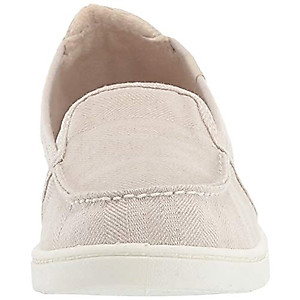 Roxy womens Minnow Slip on Shoe Sneaker, Oatmeal, 8 US