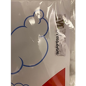 Amaonm Removable Creative 3D Hot air Balloon Aircraft and Smile Clouds Wall Decals Kids Room Wall Decorations Art Decor Stickers Nursery Decor 3D Art Decal Bedroom Bathroom Sticker