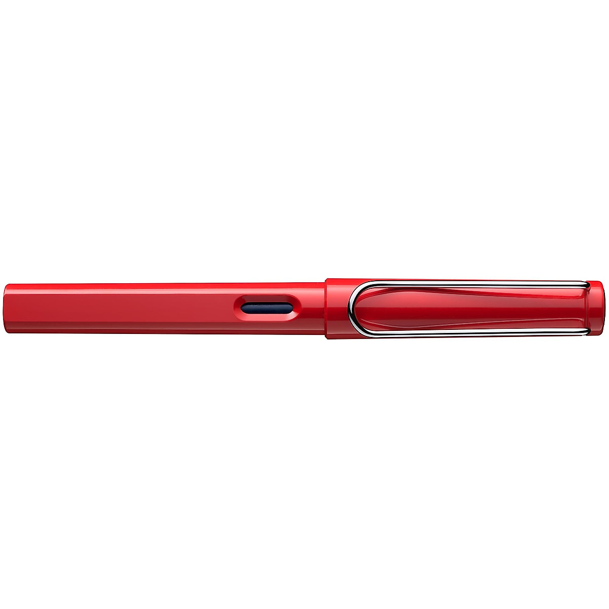 Lamy safari Fountain Pen - Elegant Design Cool Pens, Best Pens For Smooth Writing, Journaling, and Calligraphy - Red Broad Point Pen