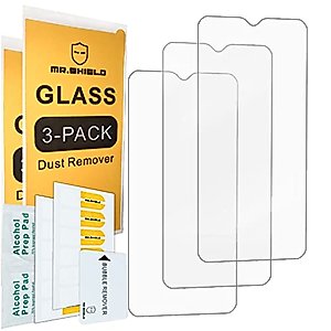 Mr.Shield [3-Pack] Designed For TCL 4X 5G / TCL 20A 5G / TCL 20 A 5G [Tempered Glass] Screen Protector [Japan Glass With 9H Hardness] with Lifetime Replacement