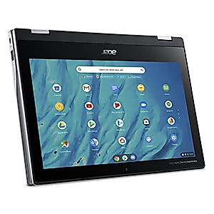 Acer Spin 311-2H 11.6" 2-in-1 Touchscreen Chromebook (Intel 4-Core Celeron N4000, 64GB eMMC, 4GB RAM, Stylus, Webcam, IPS) Flip Convertible Home & Education Laptop, IST Computers Pen, Chrome OS