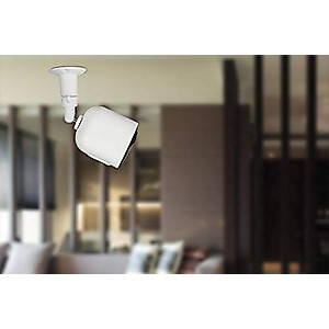 AxPower Metal Wall Mount Adjustable Indoor/Outdoor Aluminium Alloy Security Camera Yard Mount Compatible with Arlo, Arlo Pro 3, Arlo Pro 2, Arlo Ultra, Ring Stick Up Cam (5 Pack, White)