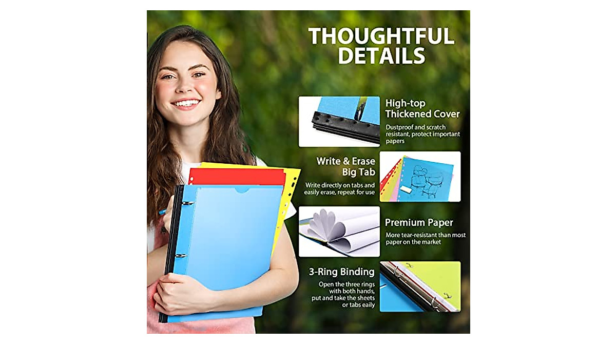 WOT I Telescoping Binder Notebook - Organized & Flexible