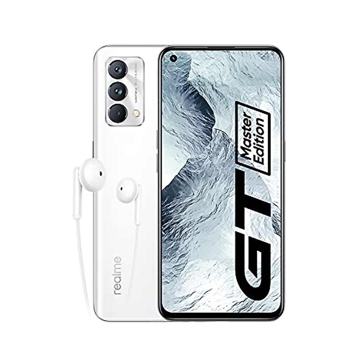 Realme GT Master Edition 5G Dual 256GB 8GB RAM Factory Unlocked (GSM Only | No CDMA - not Compatible with Verizon/Sprint) International Version - Luna White
