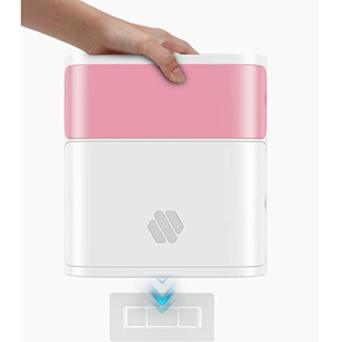 FURLOU Toilet Paper Roll Holder,Double Layer Tissue Rolls Stand Dispenser,with Mobile Phone Holder Wall Mounted Self Adhesive Waterproof Dustproof,Bathroom,Living Room, Kitchen Racks