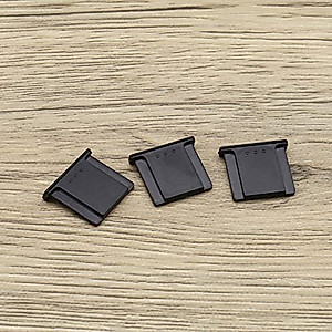 Micro Traders 4PCS Hot Shoe Cover Compatible with Fujifilm GFX 50S X-PRO1 X-PRO2 X-H1 X-T1 X-T2 X-T10 X-T20 X-E1 X-E2 X-E2s X-E3 X-T100 X-A1 X-A2 X-A10 X-A5 X10 X30