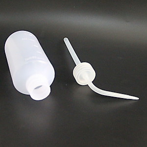 new star tattoo Wash Bottle,Squeeze Bottle,LDPE,250ml/8OZ 2pcs Plastic Green Soap Cleaning Washing Bottle