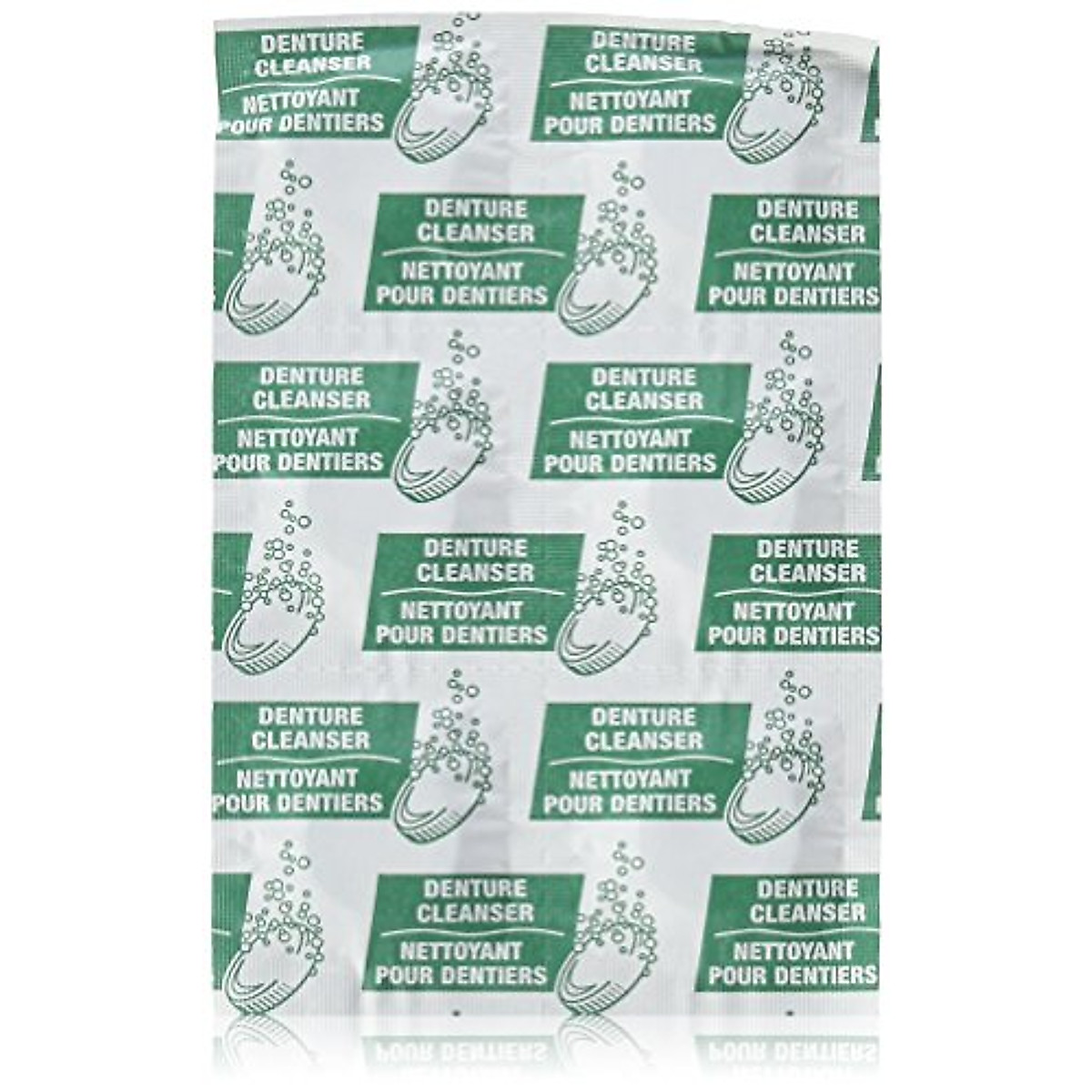 Equate® Antibacterial Denture Cleanser (Pack of 2 Boxes 240 Tablets Total) Mint Fresh (Green Box)