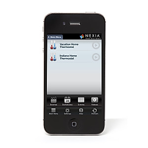 Trane TZEMT400BB3NX N N SL Home Energy Management Thermostat with Nexia Home Intelligence, White