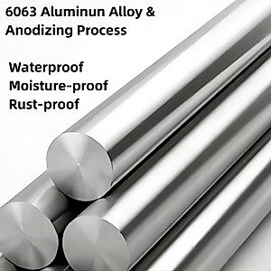 Gaahing Aluminum T Molding Floor Transition Strip, T Moulding for Laminate Flooring Planks, Vinyl Floor Transition, Rubber Transition (3Pcs x 2.9ft x 1.6in, Matte Gold)