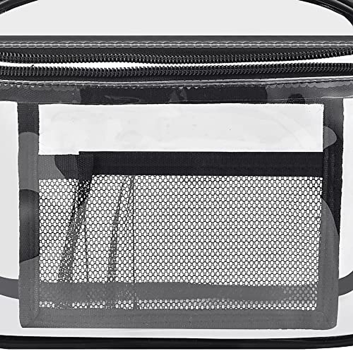 Busiuw Clear Bag Stadium Approved 12x12x6- Clear Purse for Women Clear Crossbody Bag for Concerts Sports Festivals with Front Pocket