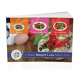 Portion Perfection Measuring Bowls & 10 Inch Portion Control Plate Set, International Book with 4 Week Plan & Low Starch Vegetables Cookbook for Healthier Diets, Diabetes, Weight loss & Pre-Surgery
