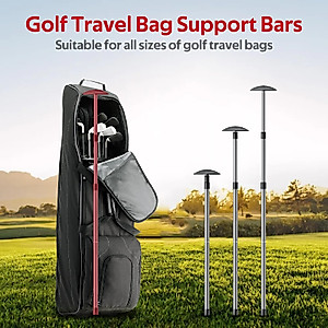 VOGOLF Golf Travel Support Arm,Golf Travel Brace, Golf Travel Protection Kit,Golf Travel Bag Support System (PRO) (Pro)