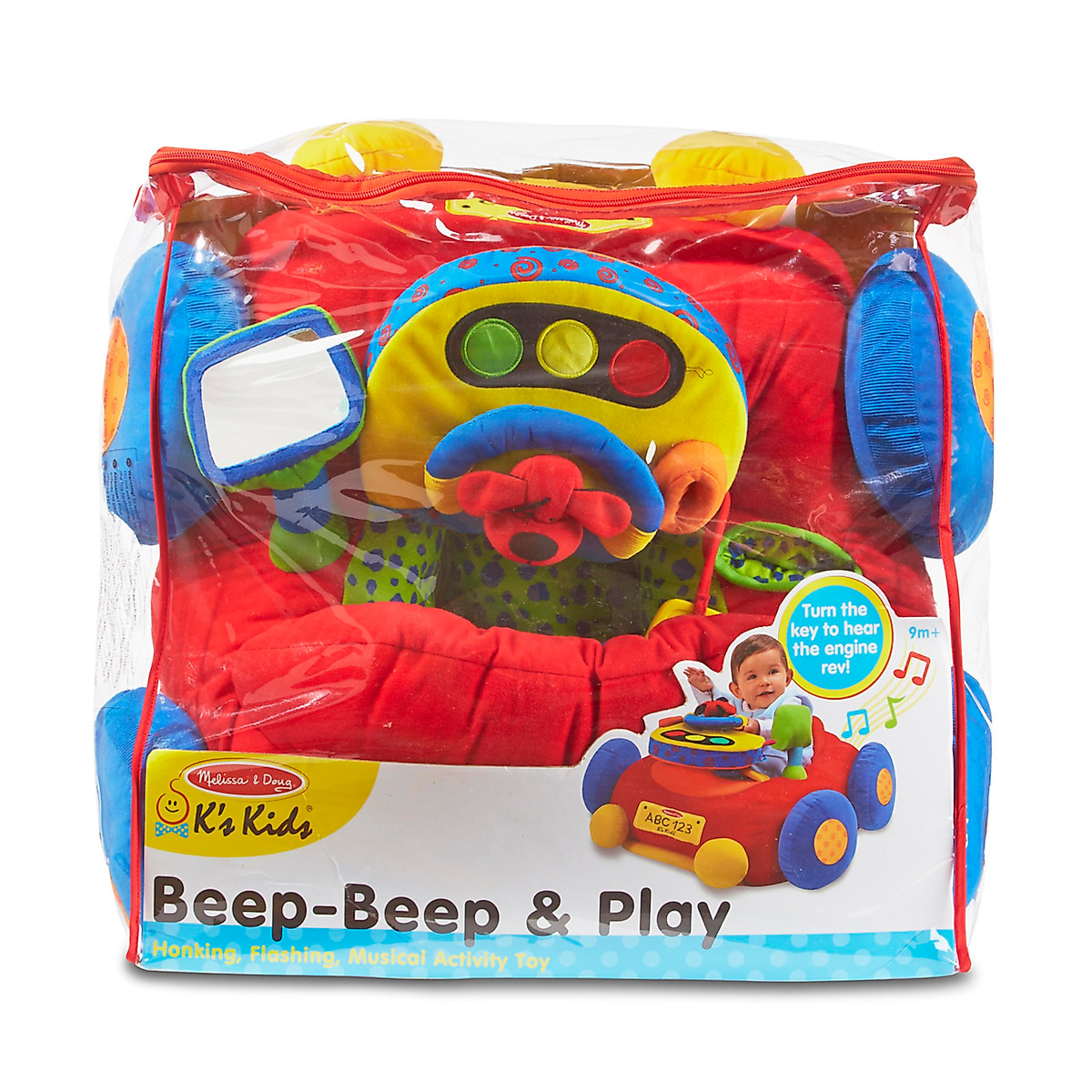 Melissa & Doug Beep-Beep and Play Activity Center Baby Toy