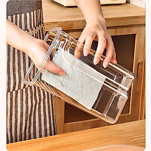 Komost Airtight Food Storage Canisters with Measuring Cup - Ideal for Cereal, Flour & Sugar | Kitchen Pantry Organization Containers, Dry Food Storage (2800ml)