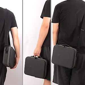 ABOOM Travel Case for DJI Mavic Air 2, Ultra Sturdy and Durable, Fit for Batteries - Battery Charger - Remote Controller and Other Accessories