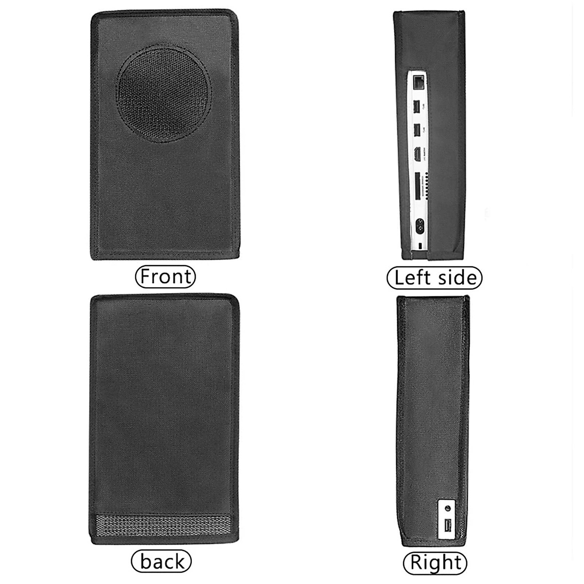 ZLiT Dust Cover for Xbox Series S Console,Vertical Dustproof and Scratchproof Dust Cover Protective Dust Cover for Xbox Series S Game Console