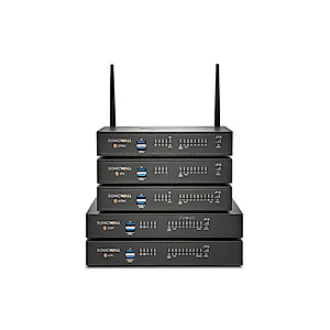 SonicWall TZ370 TotalSecure 1YR Essential Edition + Rackmount.IT Rackmount Kit RM-SW-T10 (02-SSC-6817 + RM-SW-T10)