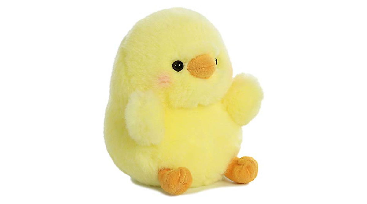 Aurora Rolly Pet Chickadee Chick Stuffed Animal - Adorable Plush Toy