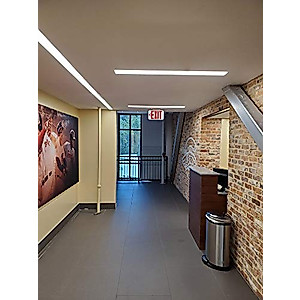 HUBBELL CER LED Emergency exit Sign, 11.6 in x 2 in x 8.2 in, White