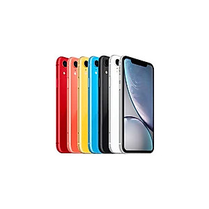Apple iPhone XR, 128GB, White for GSM Carriers (Renewed)