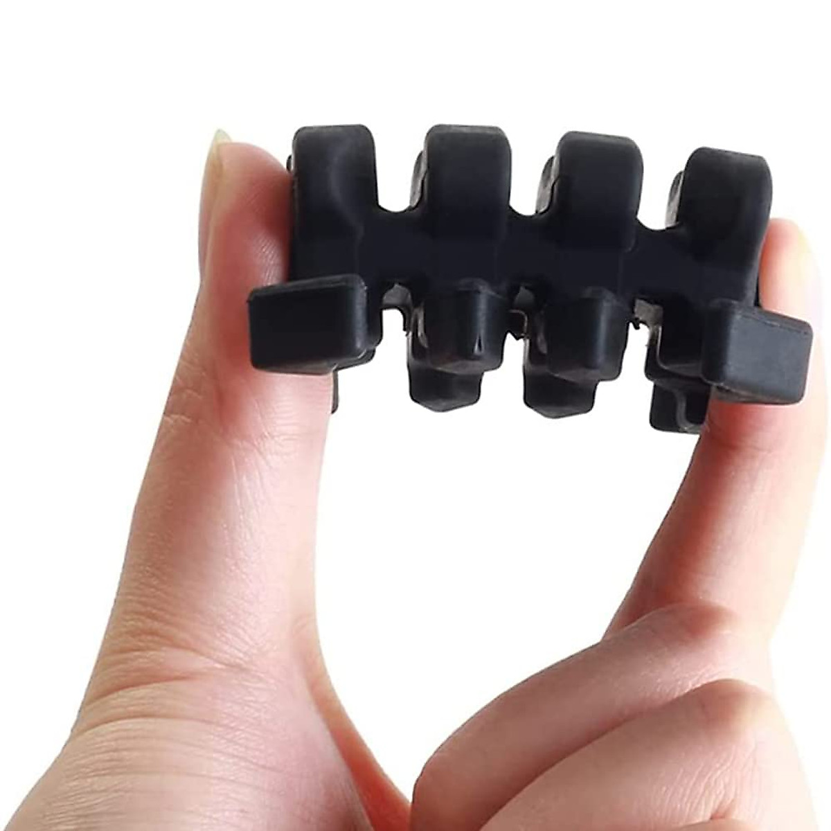 SOPOGER Bow Limb Dampeners for Compound Bow Crossbow Limb Dampeners Split Limb Stabilizer Dampener Bow Sliencer for Reduceing Noise and Vibration (Black)