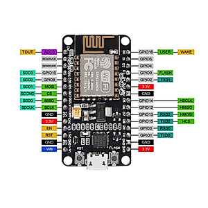 10Pcs ESP8266 CP2102 ESP-12E NodeMcu LUA Internet WiFi Development Board Open Source Serial Internet Wireless Module for IDE Micropython