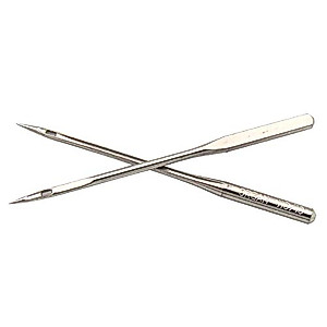 Organ Needle in CKPSMS Clear Plastic Box - Organ-HAX1 Sewing Needles Compatible with/Replacement for Singer Brand, Pfaff Brand, RICCAR Brand, Brother Brand (Organ-HAX1#9#11#12#14#16#18 60PCS)