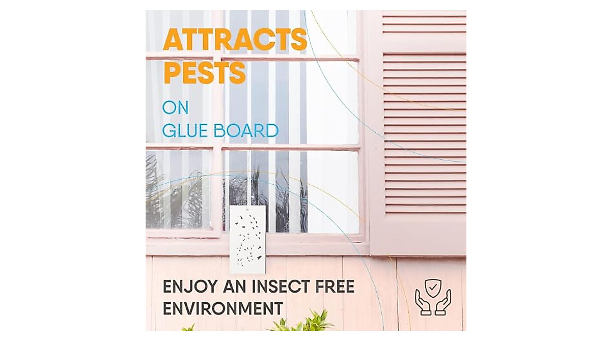 Gardner FlyWeb Glue Boards - 20 Pack for Indoor Pest Control