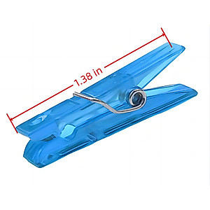 30 Pieces Mini Multiple Colors Plastic Clips, Binder, Photo Clips, Clothespins Clip