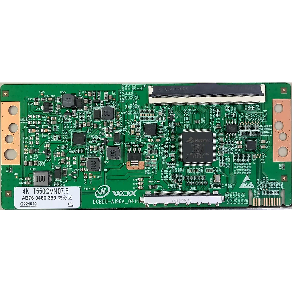 Logic Board T550QVN07.8 4K (White bar Code Double partition