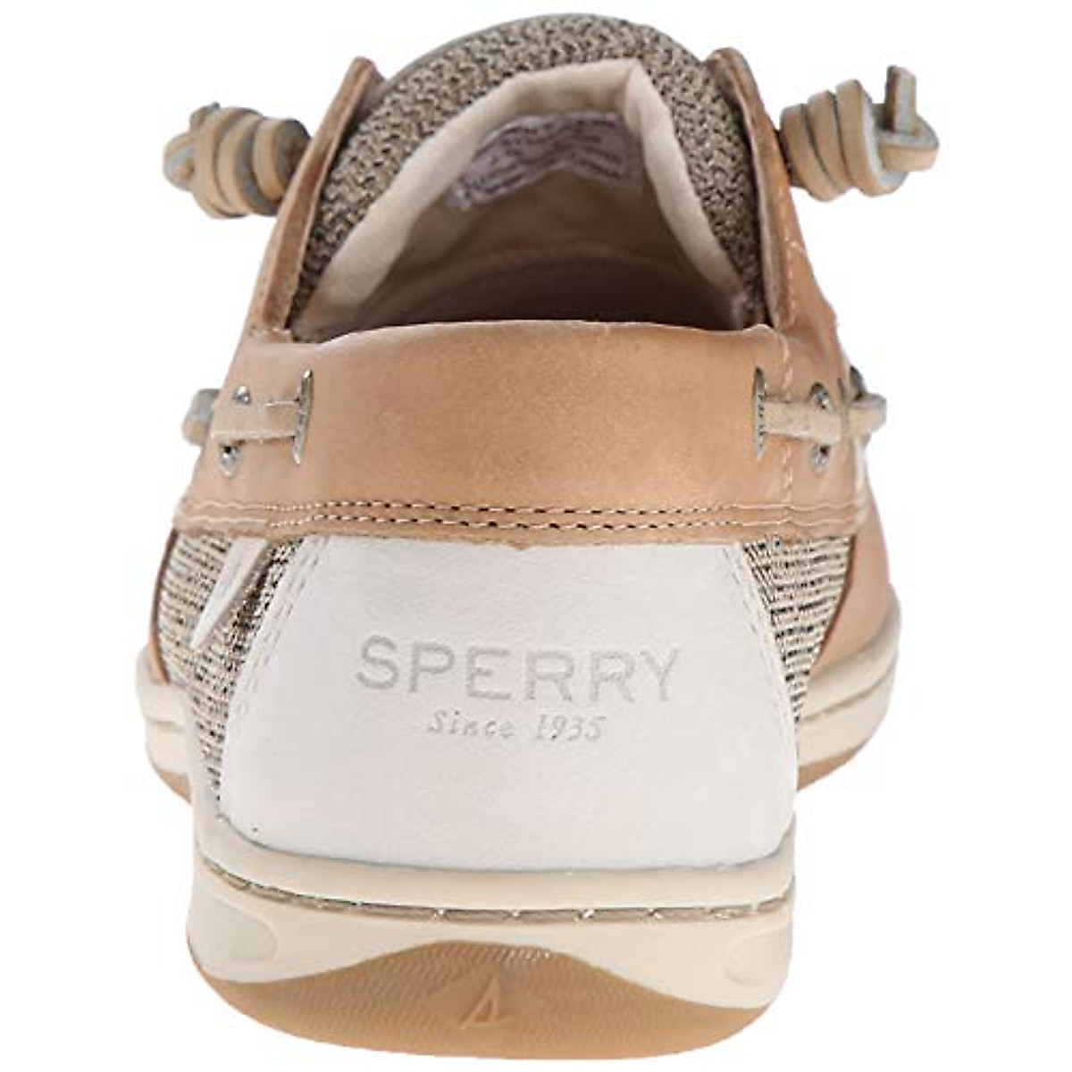 Sperry Womens Songfish Boat Shoe, Linen Oat, 9
