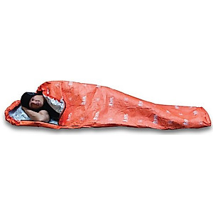 Survive Outdoors Longer 70% Reflective Escape Bivvy, Orange